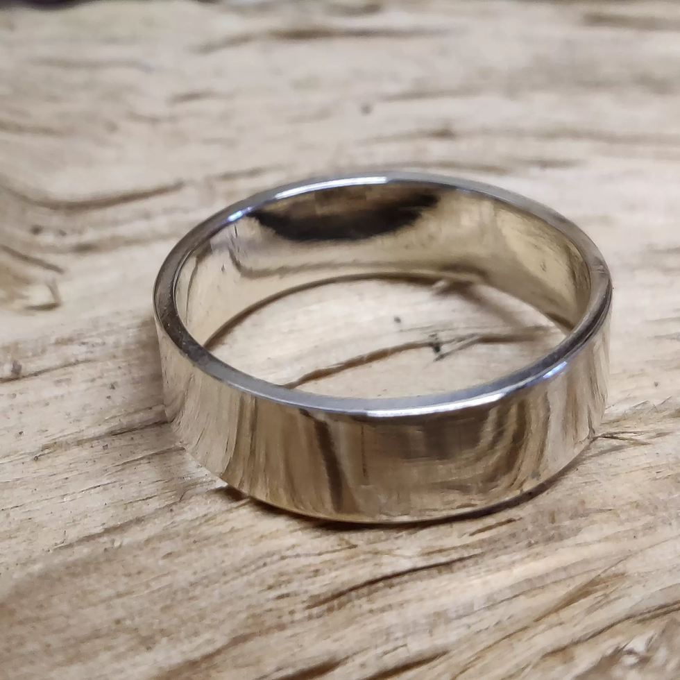 Polished Silver Ring | Lakeland Rings