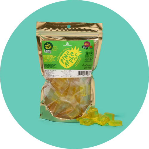 Pineapple Punch Gummies 200g | CHEW GREEN