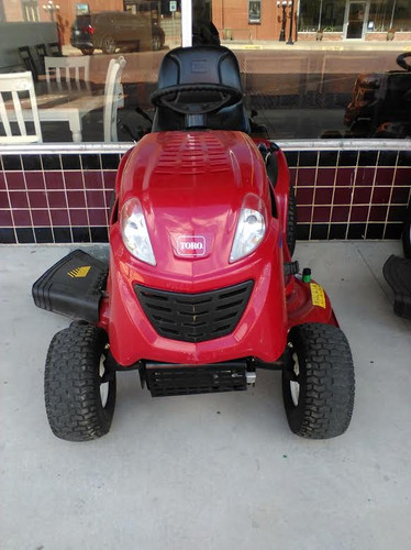 Toro automatic tractor mower | home-decor