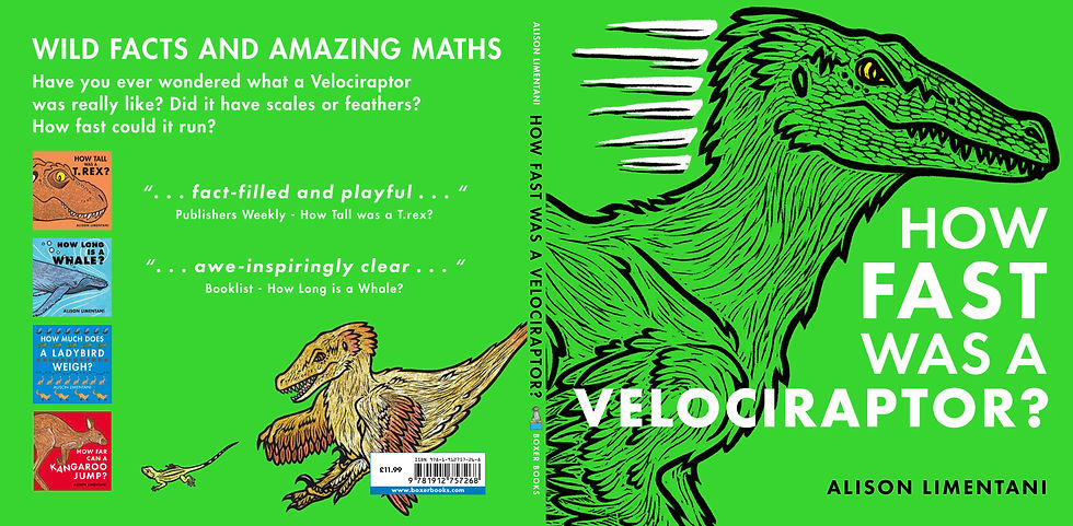 HOW FAST WAS A VELOCIRAPTOR? | alisonlimentani