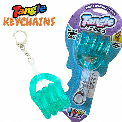 Tangle® Jelly Keychains | So Realistic