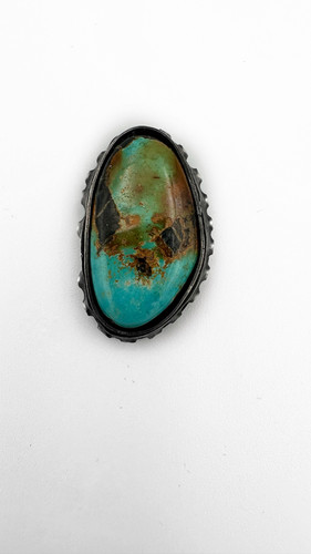 #15 STONE | BAR FIGHT RING | natural desert oasis turquoise ...