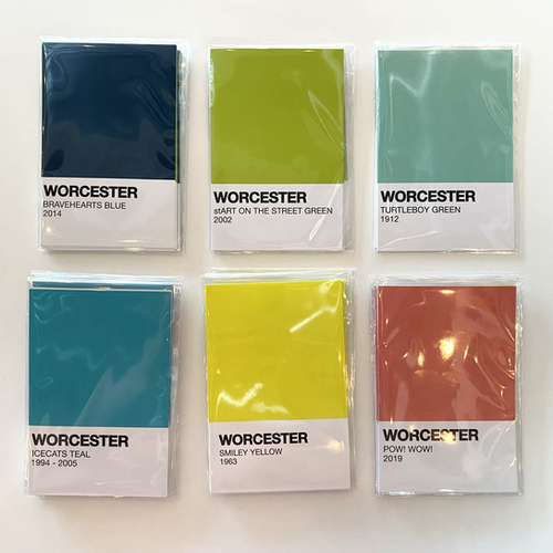 Colors of Worcester Postcard Sets | Worcester Wares