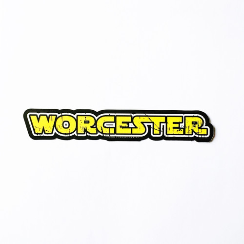 Worcester May the Force Be With You Sticker | Worcester Wares