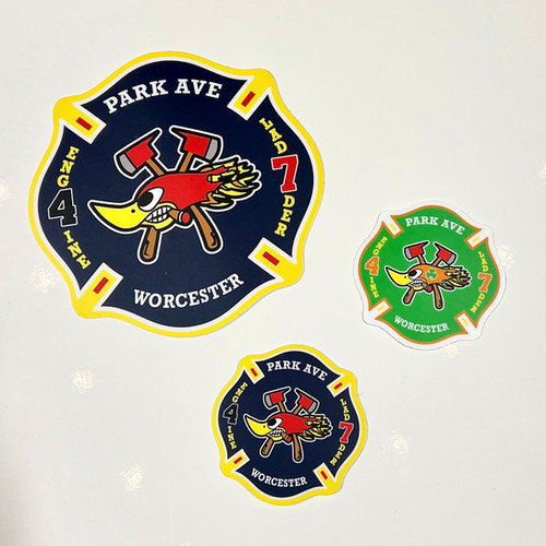 Park Ave Station Stickers | Worcester Wares