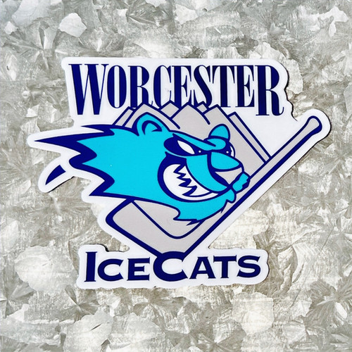 Worcester IceCats Stickers | Worcester Wares