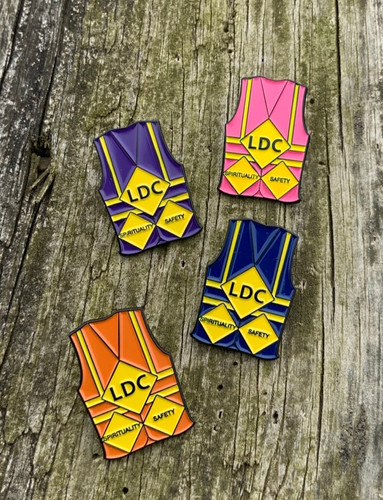 1- LDC Safety Vest Lapel Pin | JWSTUFFORG
