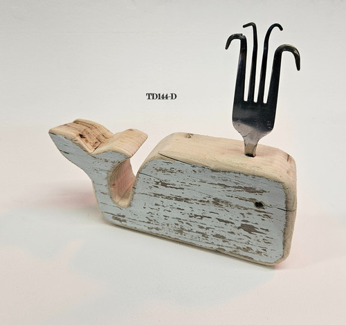 Handmade wooden whales | Target Devon