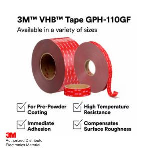 3M VHB Tape | GPH-110GF | Box of 6 Rolls | Available in different sizes ...