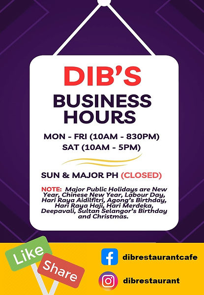 DIB Restaurant | Western & Malaysian Catering | Social Enterprise