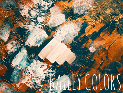 "Shelf" by Bailey Colors (metal print) - exhibition only artwork ...