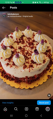 Red velvet cake (9x5 inches) | Keto Bakery OC