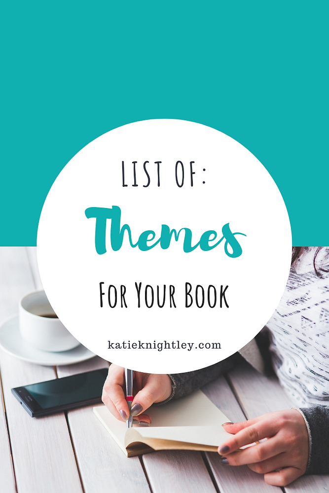 A List of Themes to Use in Your Book