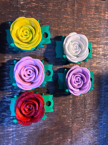 40oz Rose topper | PaisleysnPolkaDots