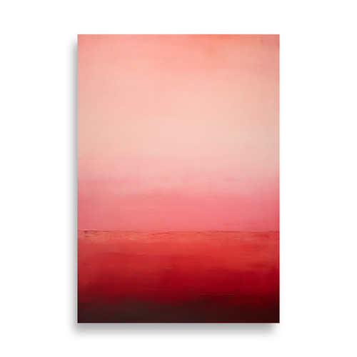 Minimalist Gradient in Mark Rothko-Inspired Abstract Style | Mr Print Store