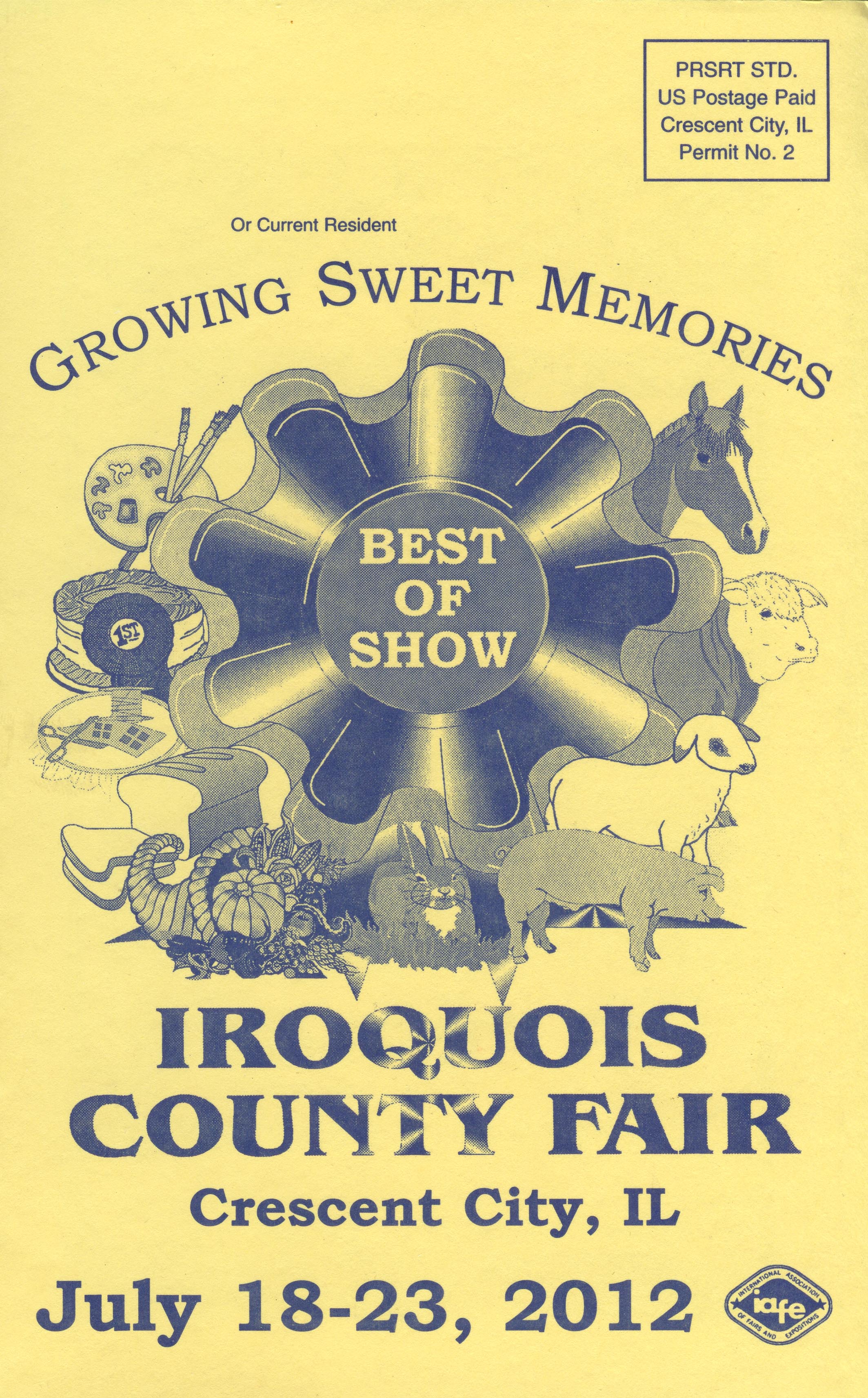 Fair Book Covers | Iroquois County Fair