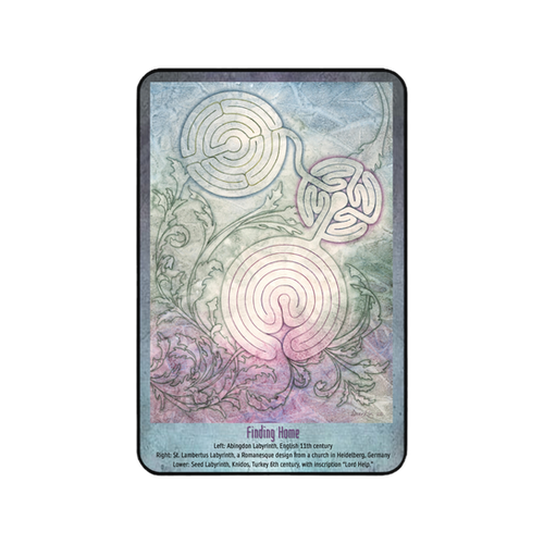 Large Mouse Pad | Finding Home Labyrinth | ArtCDA