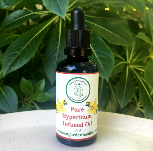 Hypericum Infused Oil | Common Garden Health