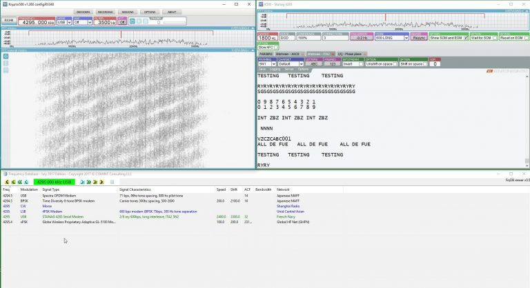 Krypto500 with AirSpy, AirSpy R2 and SpyVerter