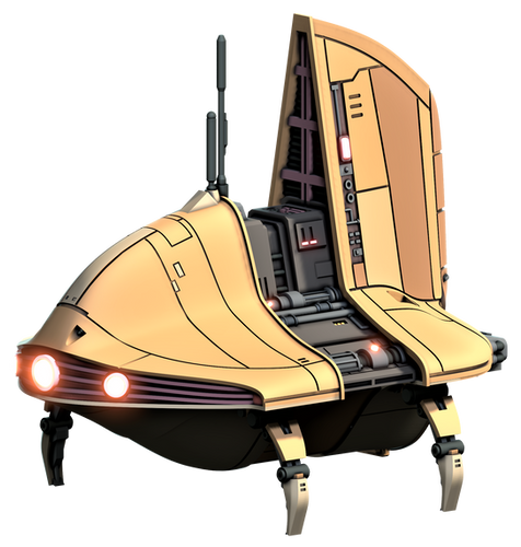 War Scenery | Transport Shuttle