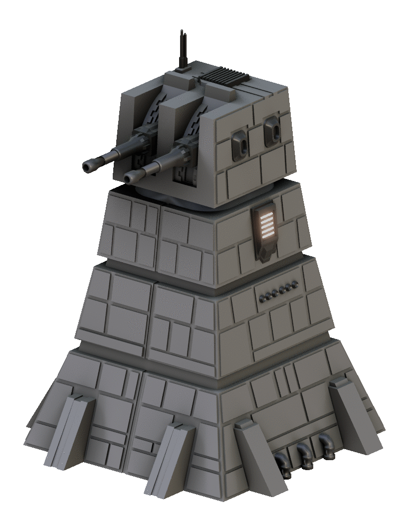 War Scenery | Space Station Towers