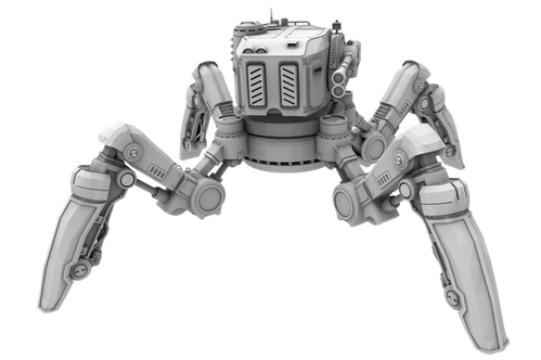War Scenery | Spider Mech Assault Walker