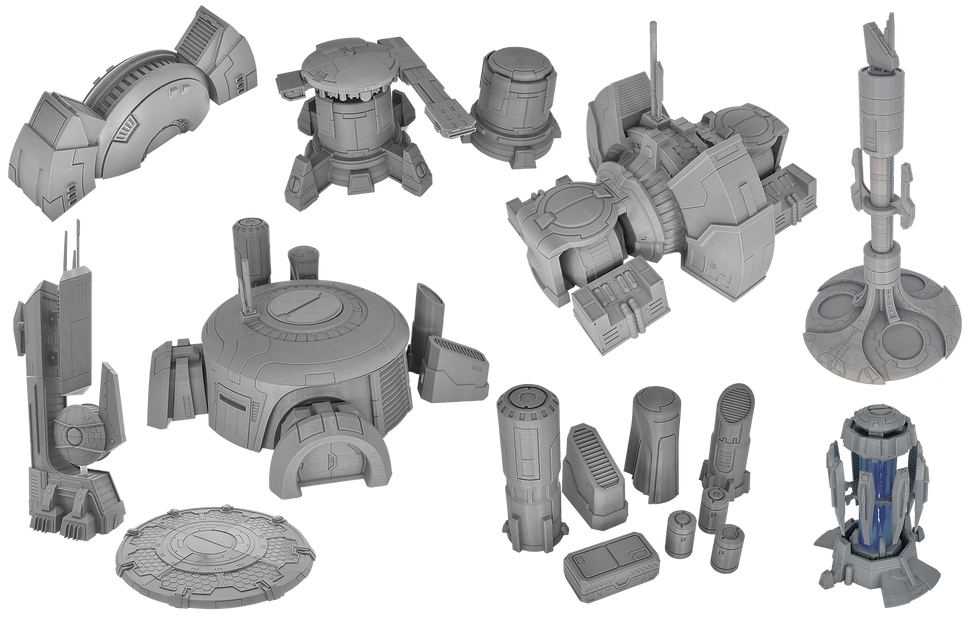 War Scenery | Printed Models from United Frontier