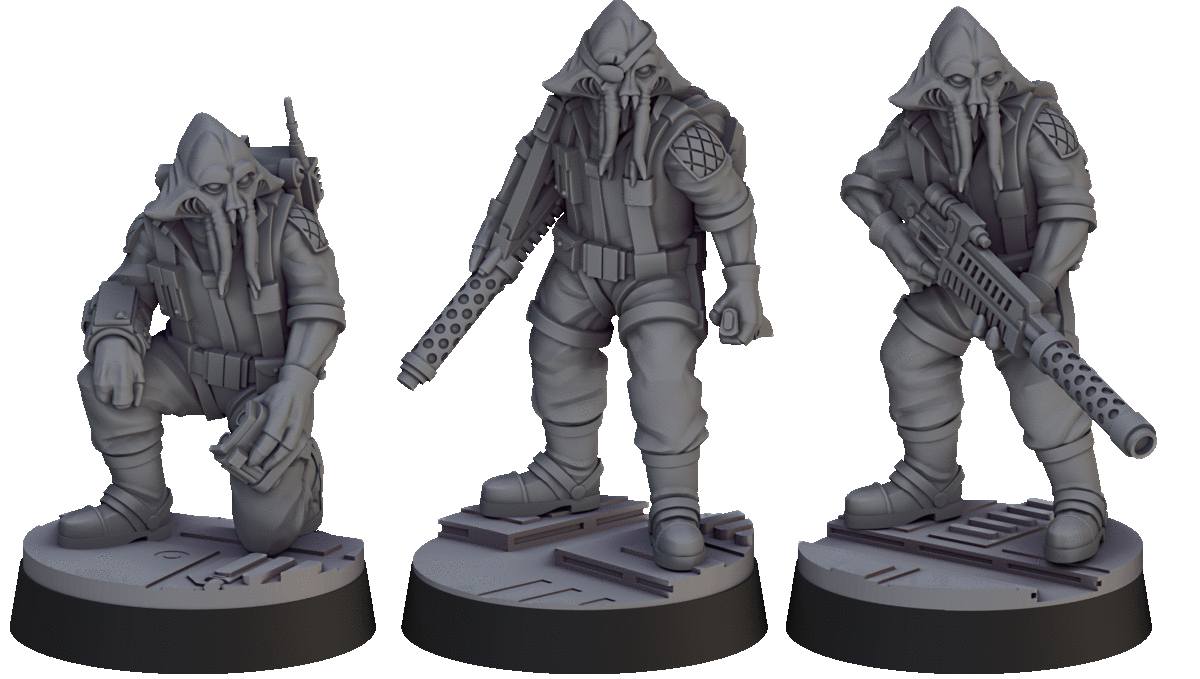 War Scenery | Insurgent Pathfinders [7 Minis]