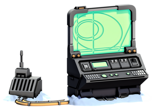 War Scenery | Hoth Rebel Base Holo Table