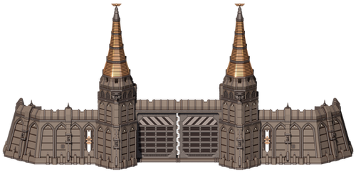 War Scenery | Castograd Heavy Fortress Walls