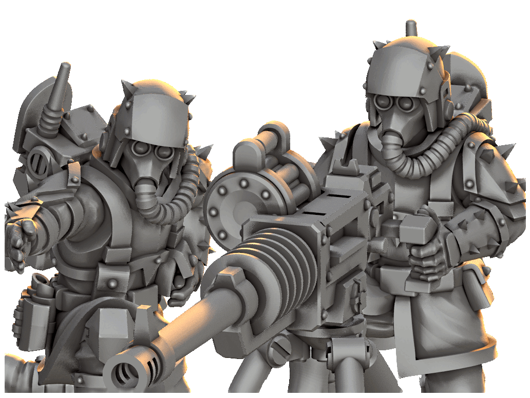 War Scenery | Renegade Heavy Weapons [3 Minis]