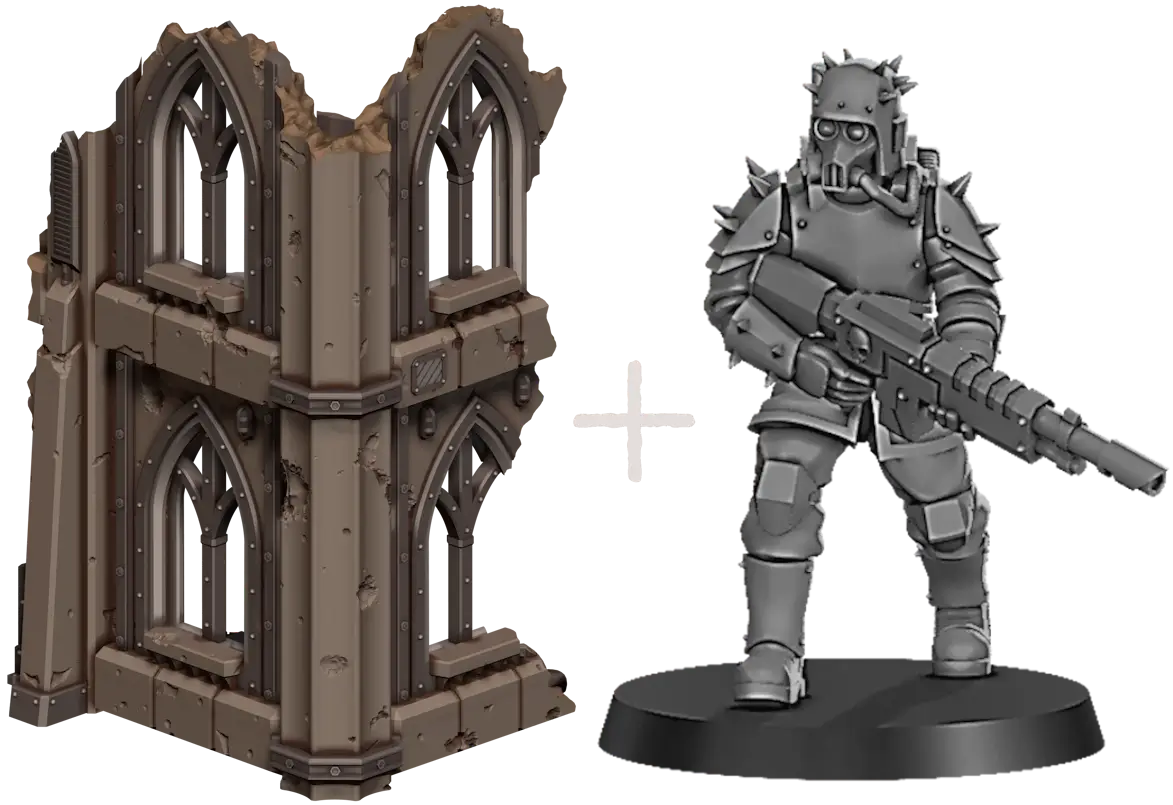 War Scenery | Gallery