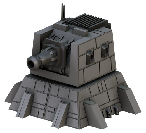 War Scenery | Heavy Ion Cannon Tower