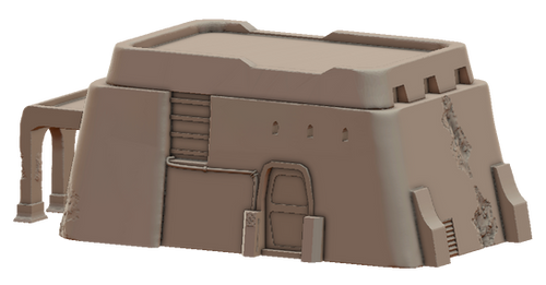 War Scenery | Desert Sandhouse 1