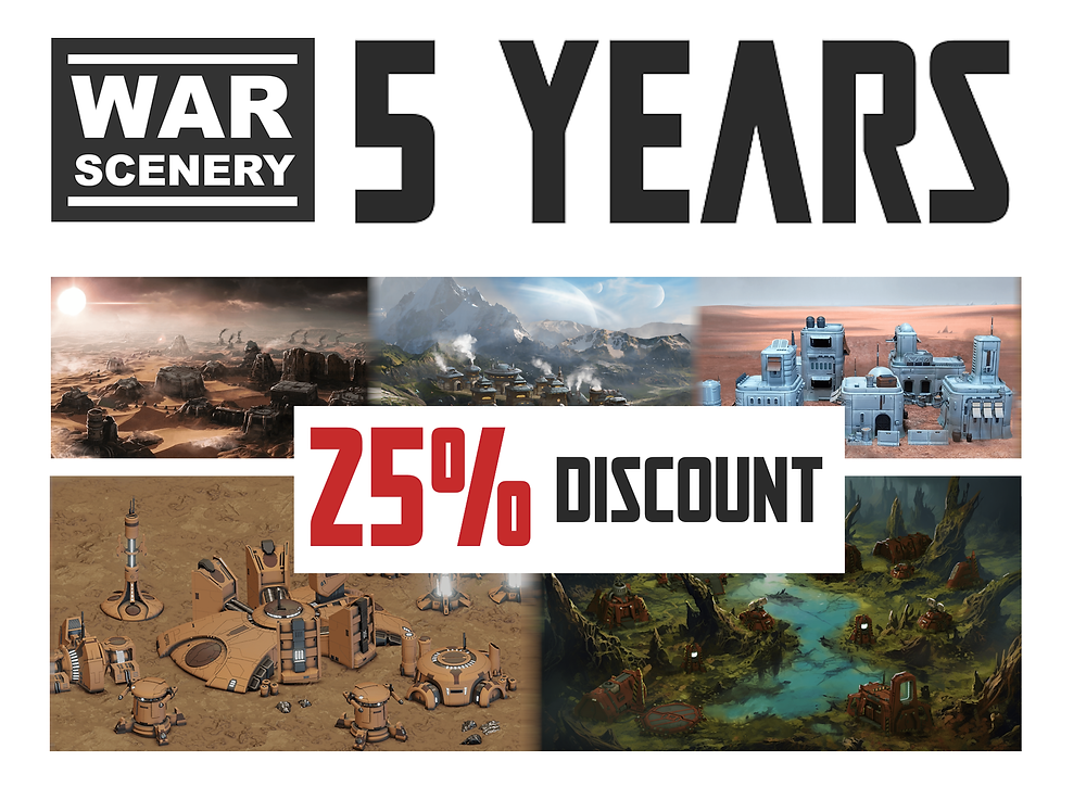 War Scenery | 5 YEARS WAR SCENERY