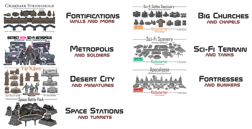War Scenery | United Frontier KS - Pre-Launch