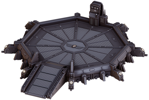 War Scenery | Grimdark Landing Pad