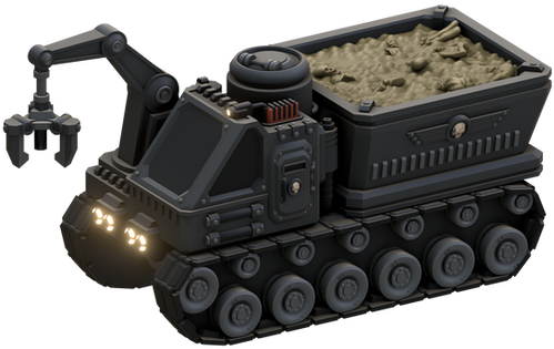 War Scenery | Grimdark Corpse Starch Carrier