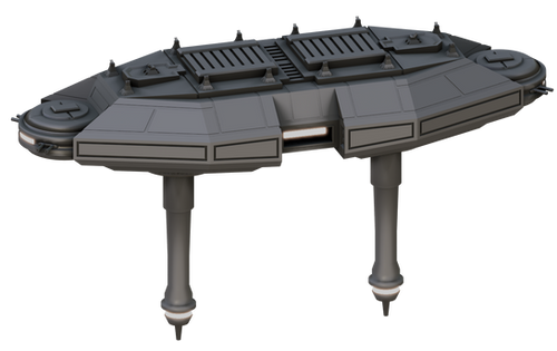 War Scenery | Space Defence Plattform