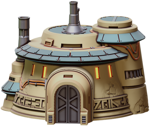 War Scenery | Massa'dun Farmhouse