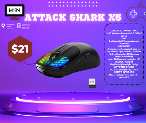 Attack Shark X5 | MKN Electronic