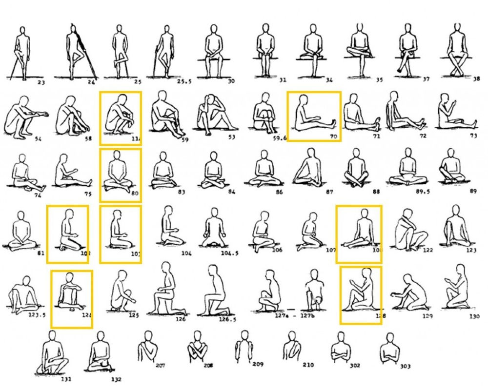 Ground postures and floor living