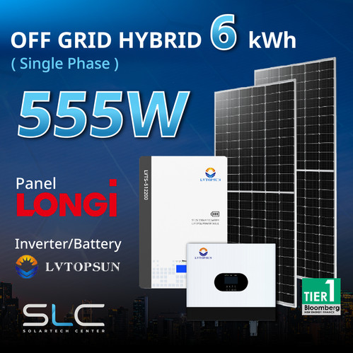 LV TOPSUN Offgrid Hybrid 6 kW | Solartech Center