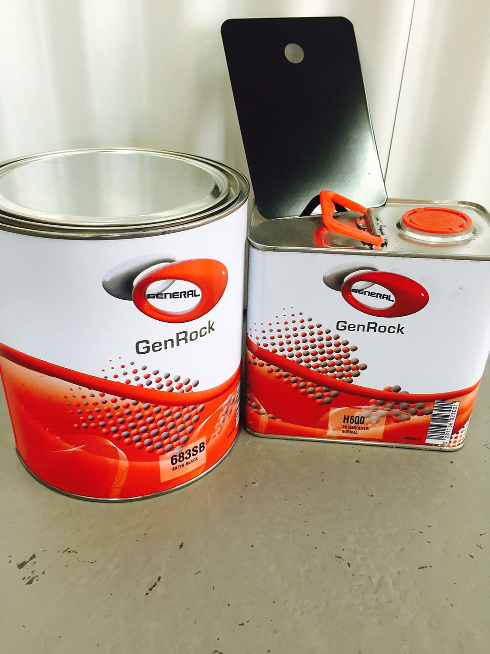 2K Satin Black 5.25 Litre Paint and Hardener Kit | colourfast-diy