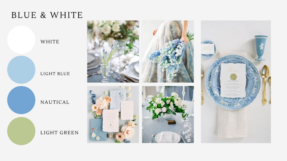 26 Wedding Color Palettes to Inspire You