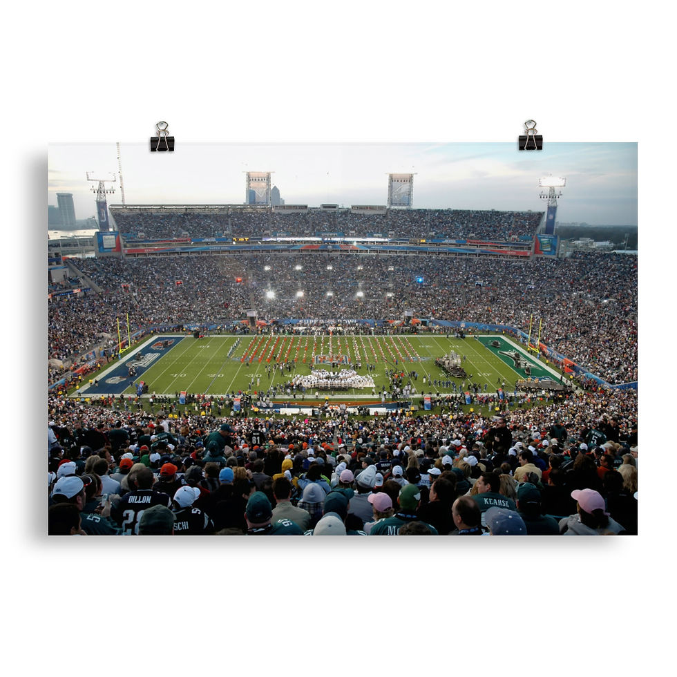 Jacksonville Jaguars 2005 Poster | Stadium Vagabond OLD