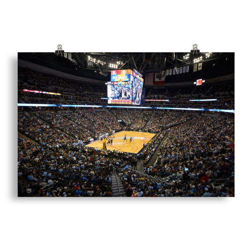 Denver Nuggets 2017 Poster | Stadium Vagabond OLD