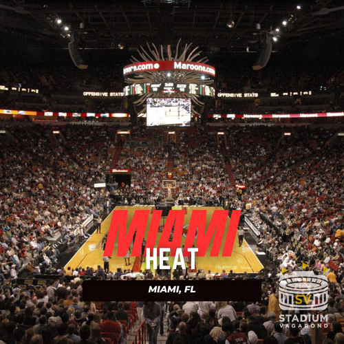Miami Heat 2005 Canvas | Stadium Vagabond OLD