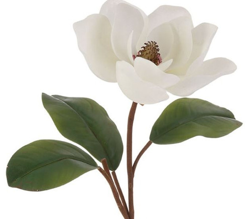 32" REAL TOUCH MAGNOLIA STEM | Designer Flower Cent