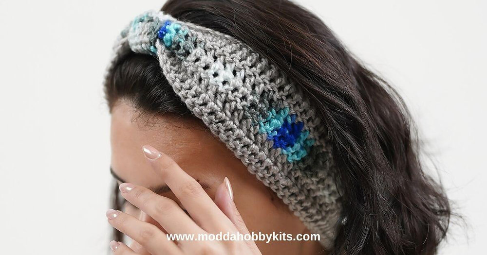 How To Crochet A Headband - The Easiest Way + Video Tutorial